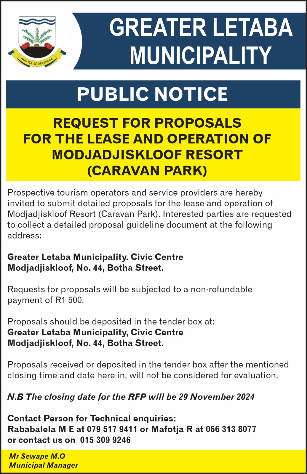 Home | Greater Letaba Municipality